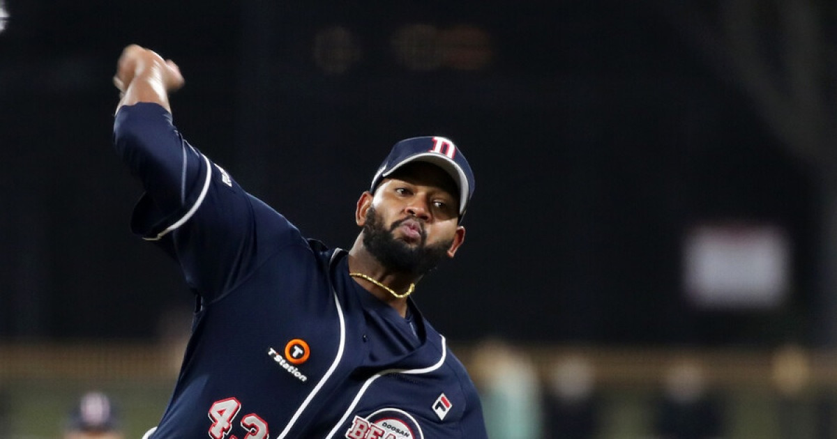 KBO 15번째 진기록 도전했는데…7⅓이닝에서 제동, 그래도 1선발 자격 증명했다