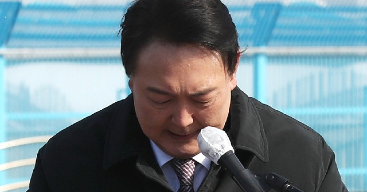 “盧영화 보고 울어”…尹 노무현 14주기 추도식에 화환