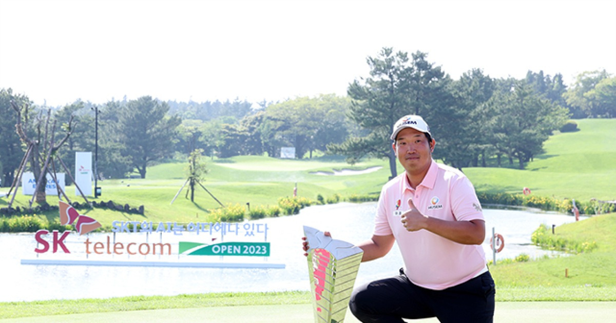 백석현 12년 만에 KPGA 코리안투어 데뷔승 [남자골프]