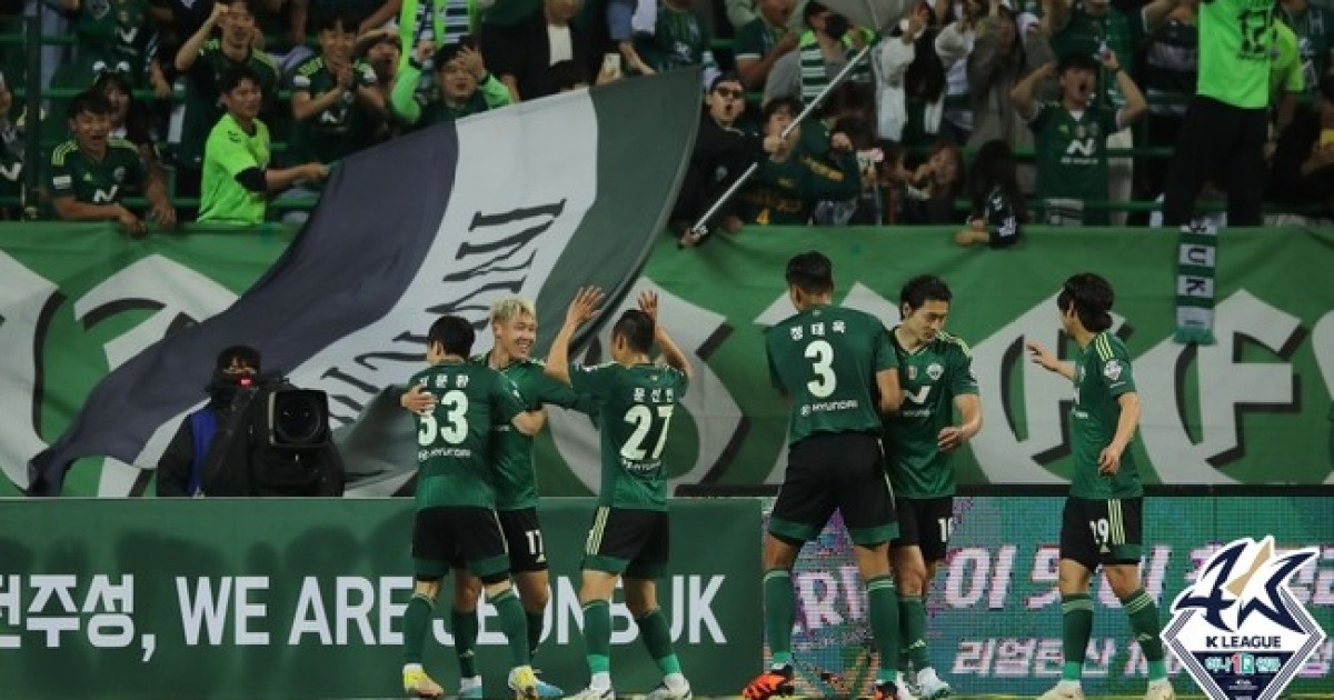 '부활포' 송민규, 14R MVP 선정...K리그2는 부산의 김찬