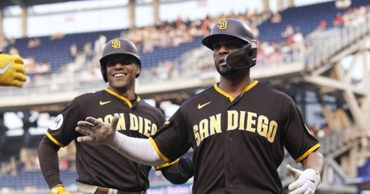 Padres Nationals Baseball