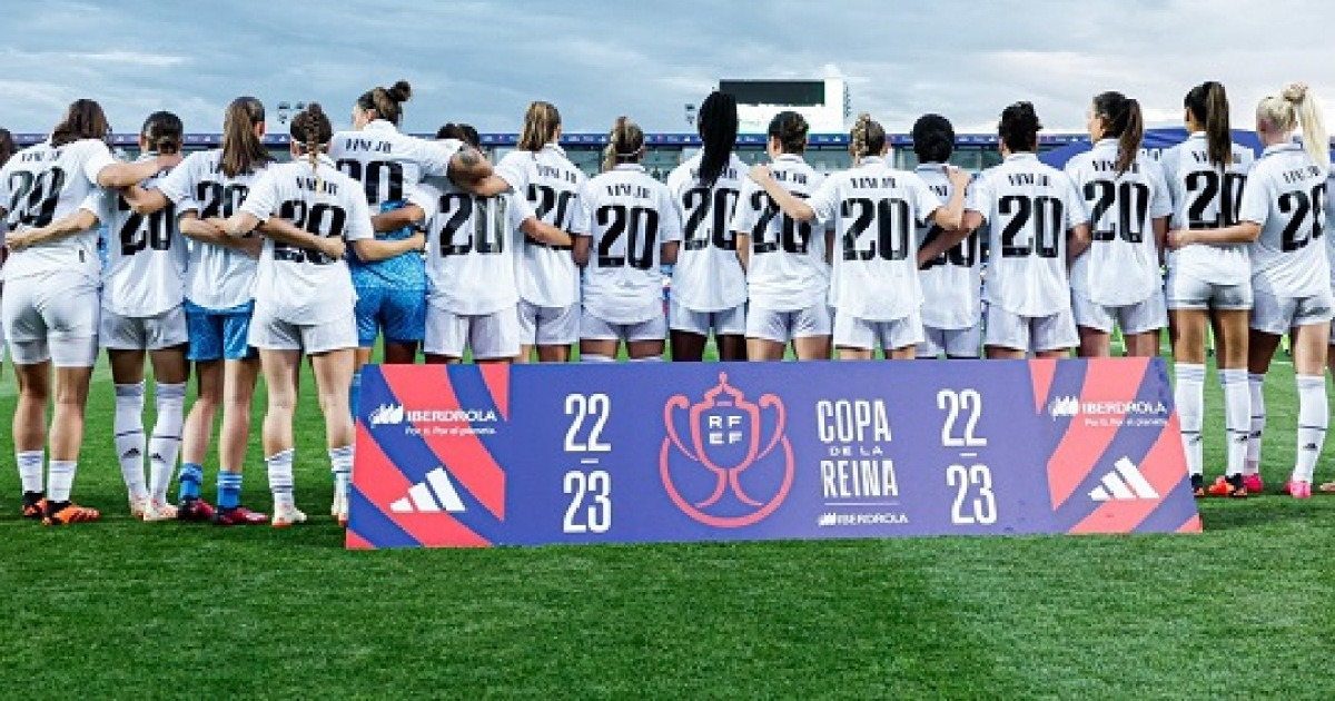 레알 여자팀도, 농구팀도 모두 'VINI 20' 유니폼 입었다..."우린 너와 함께야"