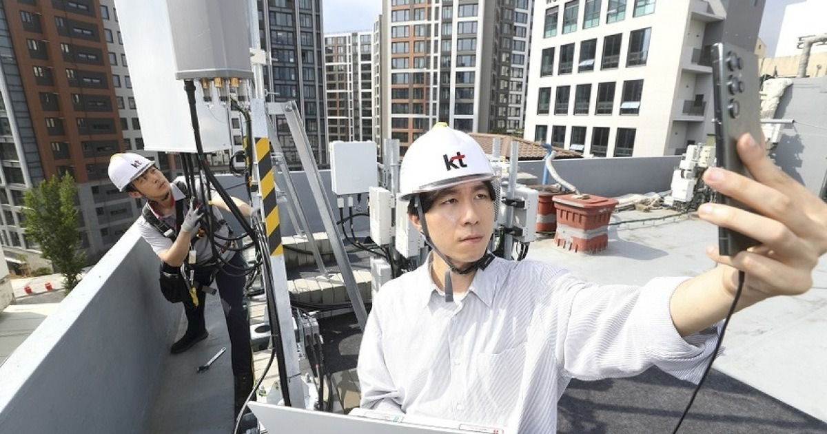 KT "6G 기반 확보"…에릭슨과 상용망 기술 검증