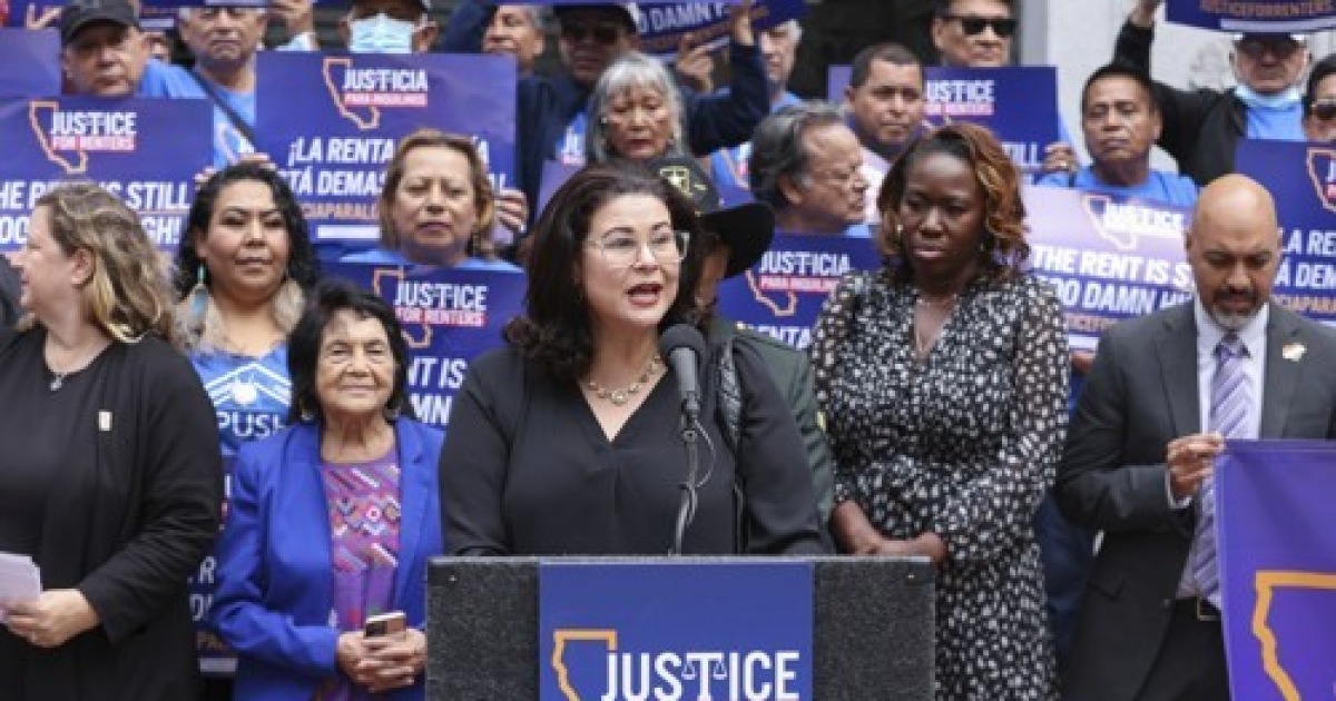 AHF's Justice for Renters Press Conference