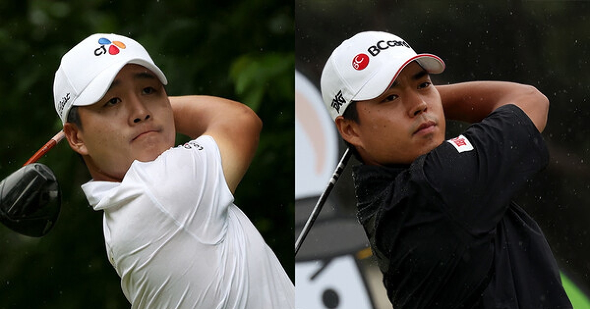 김민규, KB금융 대회 3R 단독1위…신상훈 2타차 2위로 '우승 경쟁' [KPGA]