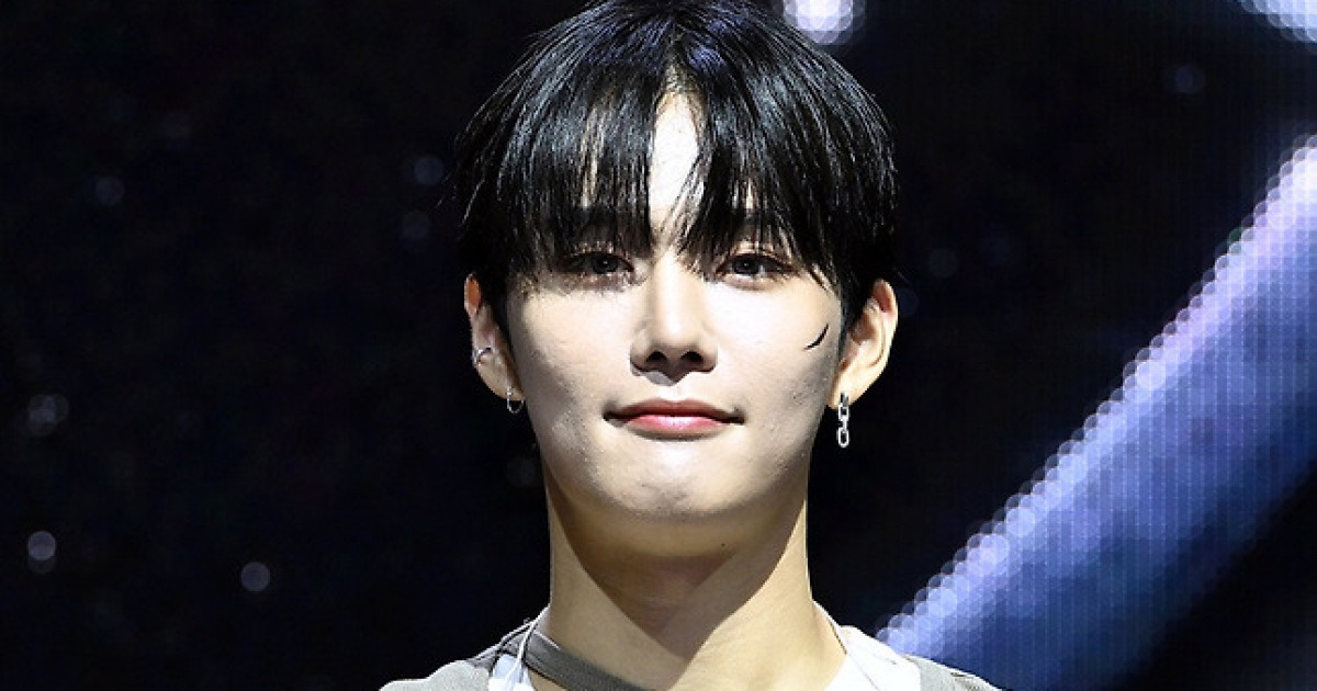 [Ms포토] CIX 승훈 '근육 하트'