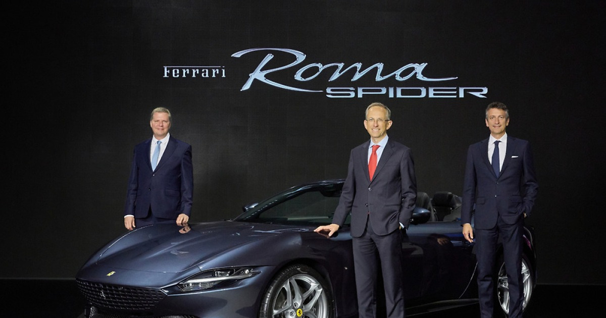 [Photo News] Ferrari CEO in Seoul