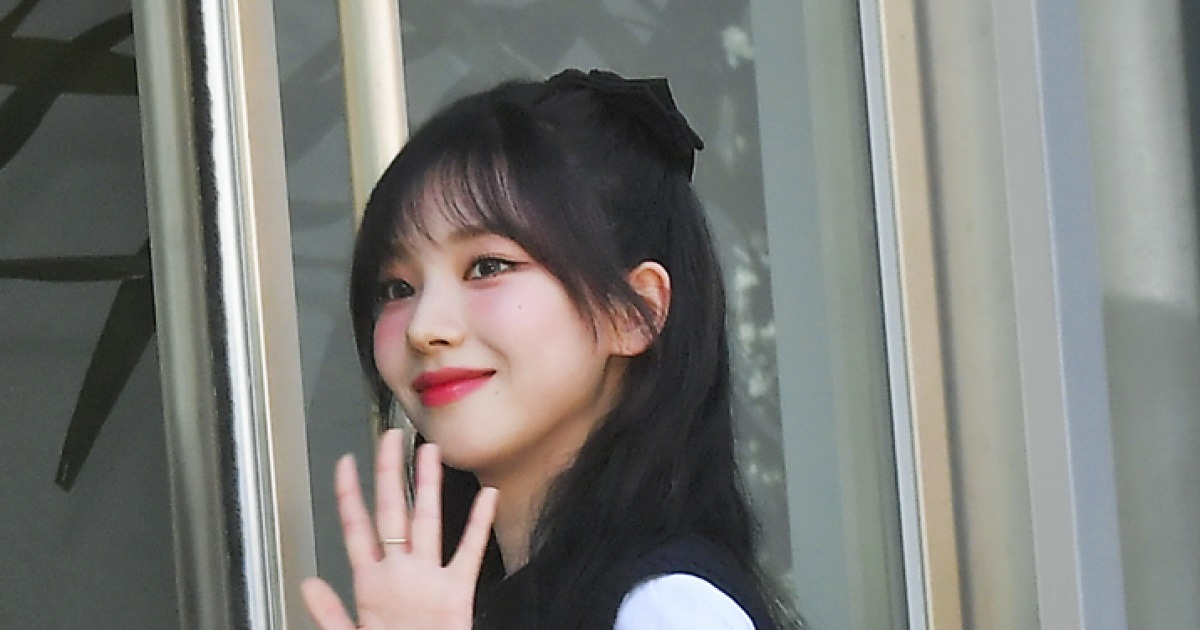 에스파 카리나 눈이 다 시원해지는 표정 [포토엔hd]