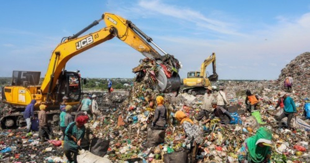 INDONESIA PHOTO SET WORLD ENVIRONMENT DAY 2023 PLASTIC WASTE
