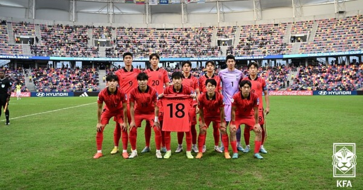 '철통보안' 한국 U-20, 나이지리아에 0-0 전반 마쳐[U20 8강]