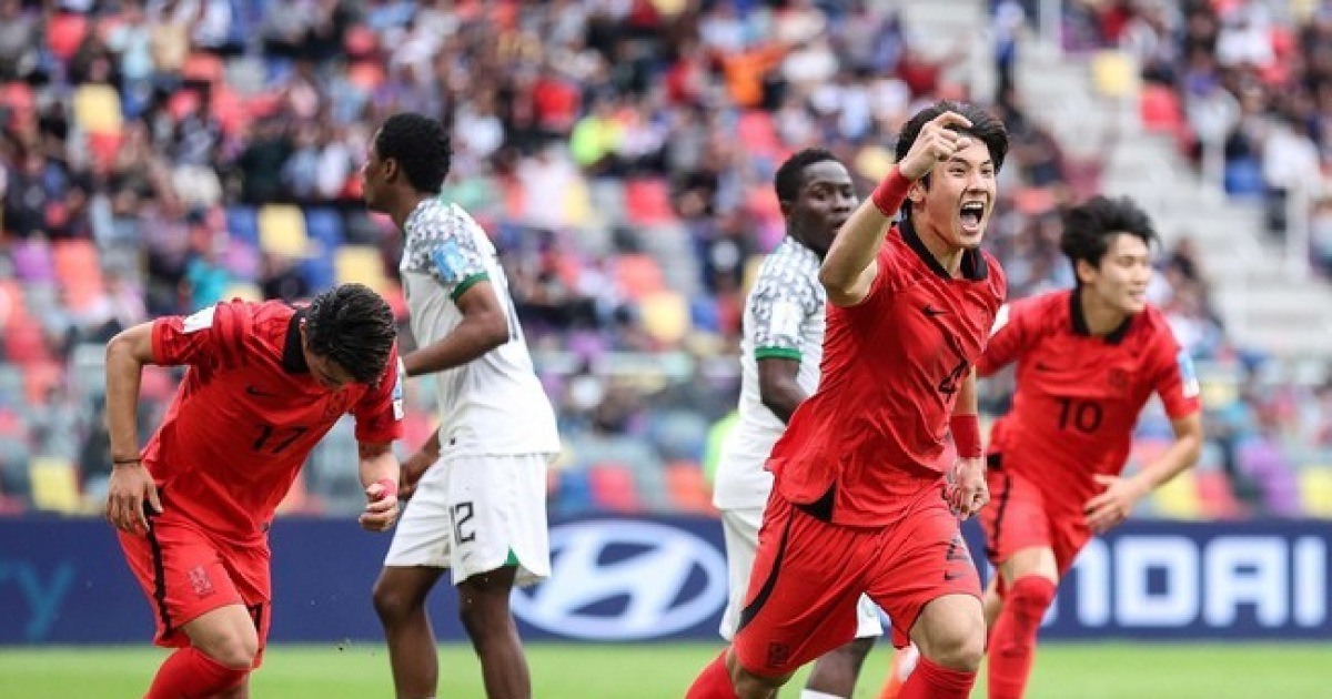 [U-20 WC 리뷰] '우승 도전은 계속!' 한국, 120분 혈투→나이지리아 1-0 격파→4강 이탈리아 격돌