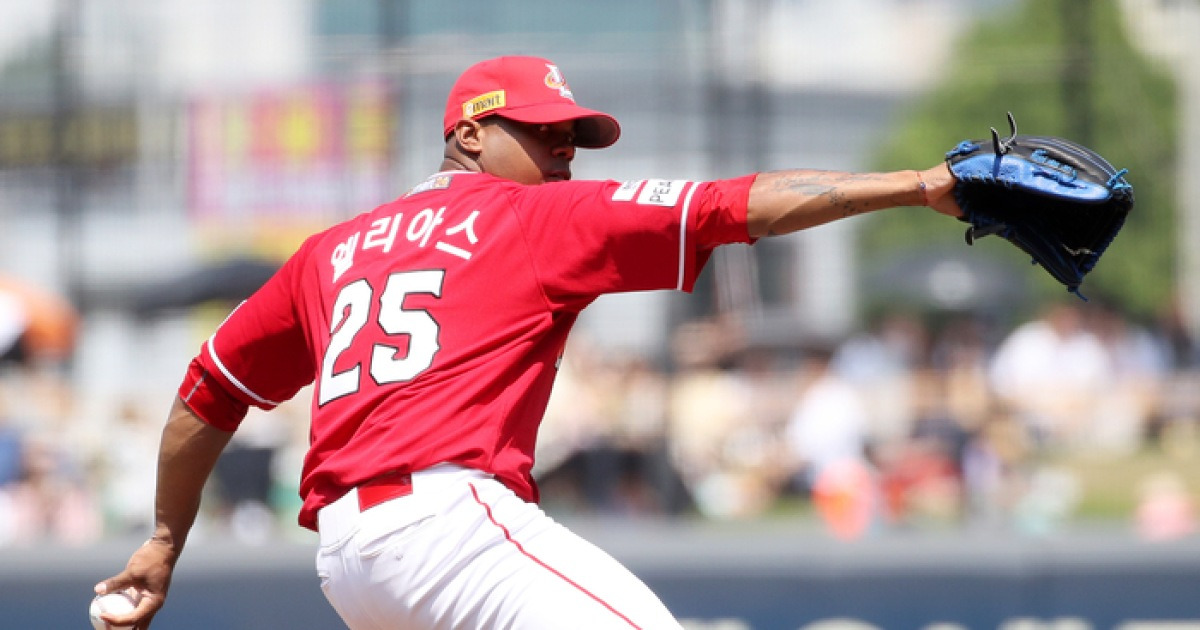 ‘엘리아스 QS+ 2승’ SSG, KIA에 2-1 신승...KIA 윤영철 빛바랜 호투 [SS광주in]