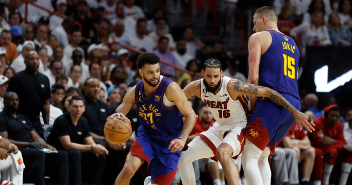 요키치·머레이 동반 트리플 더블…덴버, 버틀러 분전한 마이애미 격파하고 시리즈 2-1 리드[NBA PO]