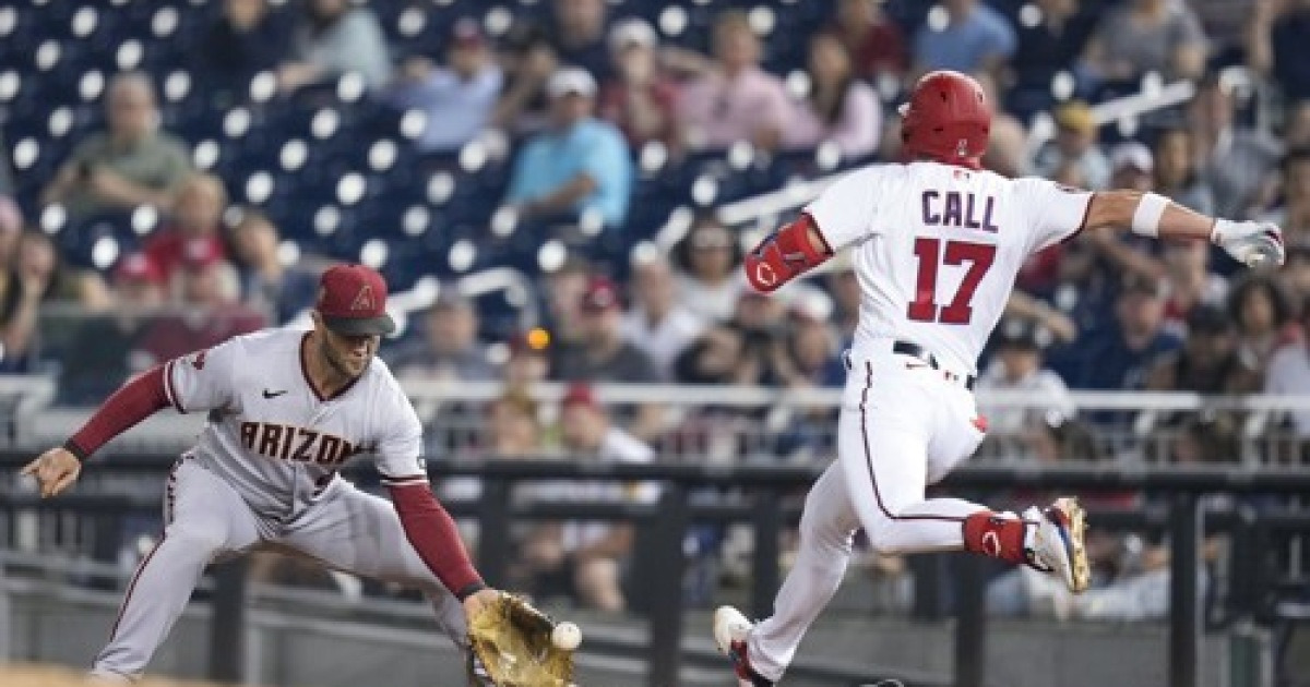 Diamondbacks Nationals Baseball