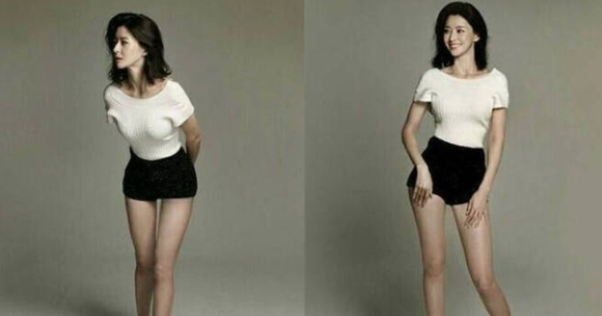 얼굴도 예쁜데 8등신인 여신 여배우,172cm,50kg실물 이런느낌!?레깅스룩 | 어썸클