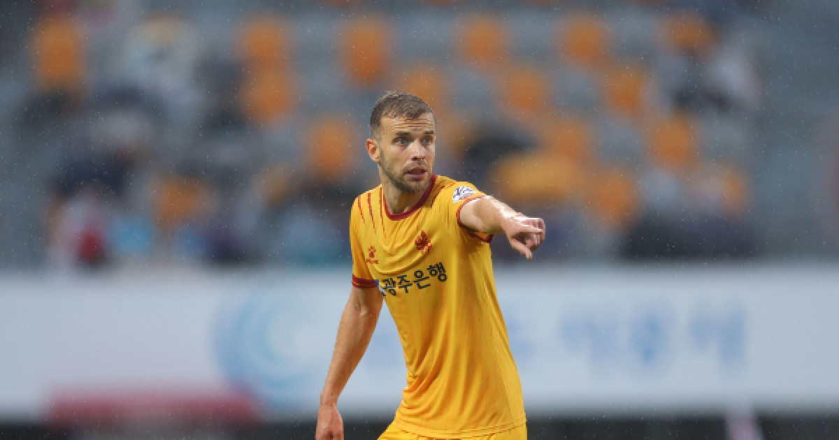 광주 3연승 이끈 '멀티골' 토마스, K리그1 17R MVP