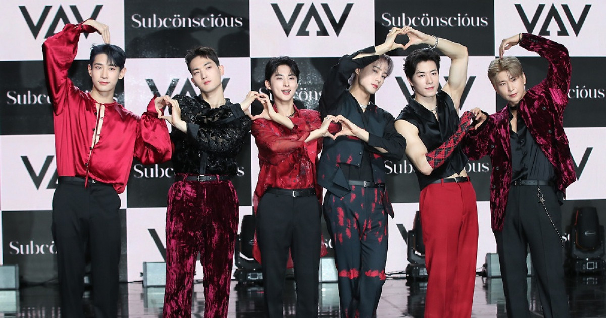 VAV "군백기 등으로 2년9개월 만에 컴백, 이 순간을 기다려와" [N현장]