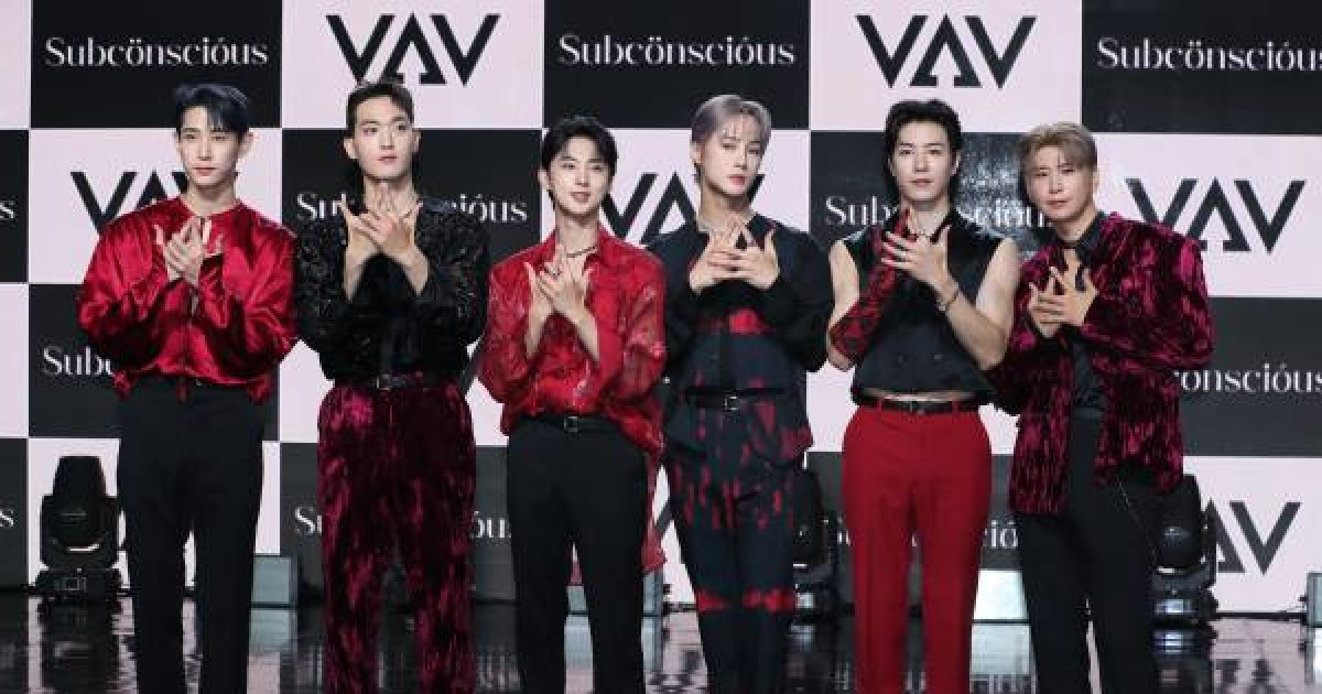 VAV “2년 9개월만 컴백…다 같이 뭉친 것 자체가 영광”