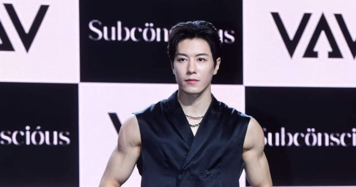 [포토] VAV 제이콥, '우람한 근육 뽐내며~'