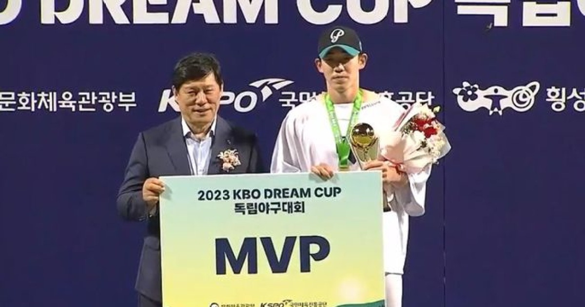 '마이너리그 9승' KBO 꿈꾸는 KC 출신 진우영, 124승 레전드 투수도 주목했다