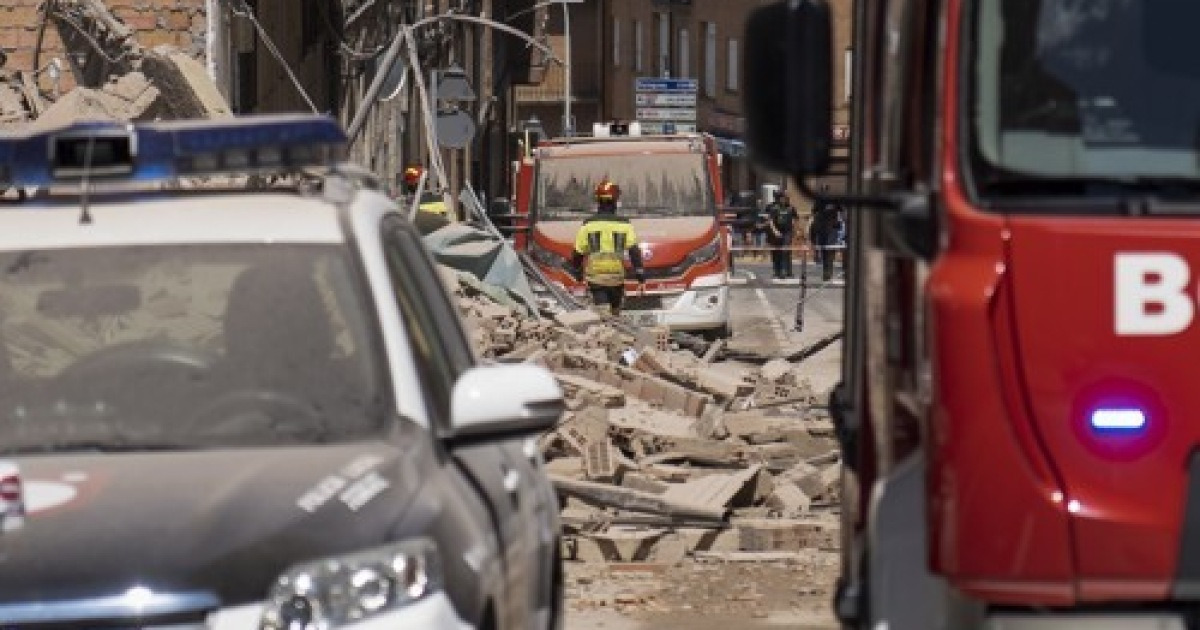 SPAIN COLLAPSED BUILDING