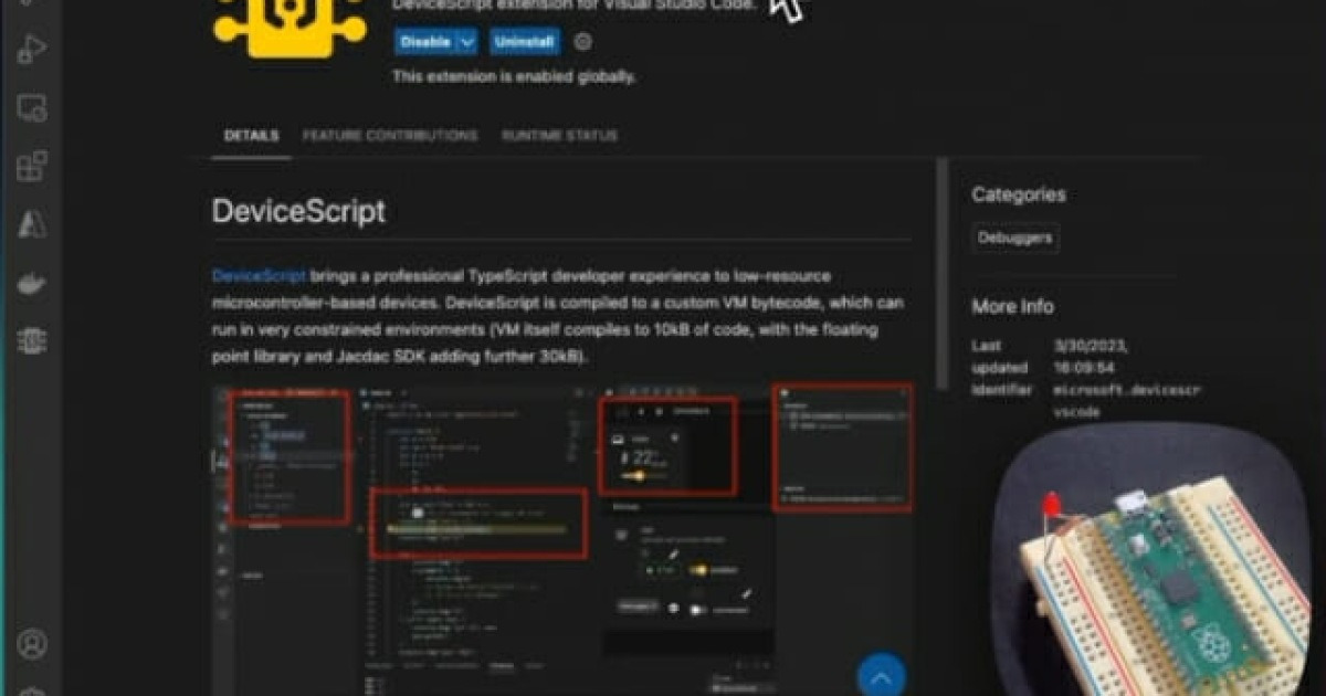 마이크로프트, IoT 전용 타입스크립트 공개