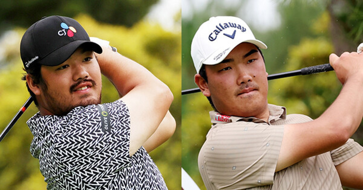 정찬민vs카와모토, 韓日 '장타' 자존심 대결 [KPGA 하나은행 인비테이셔널]