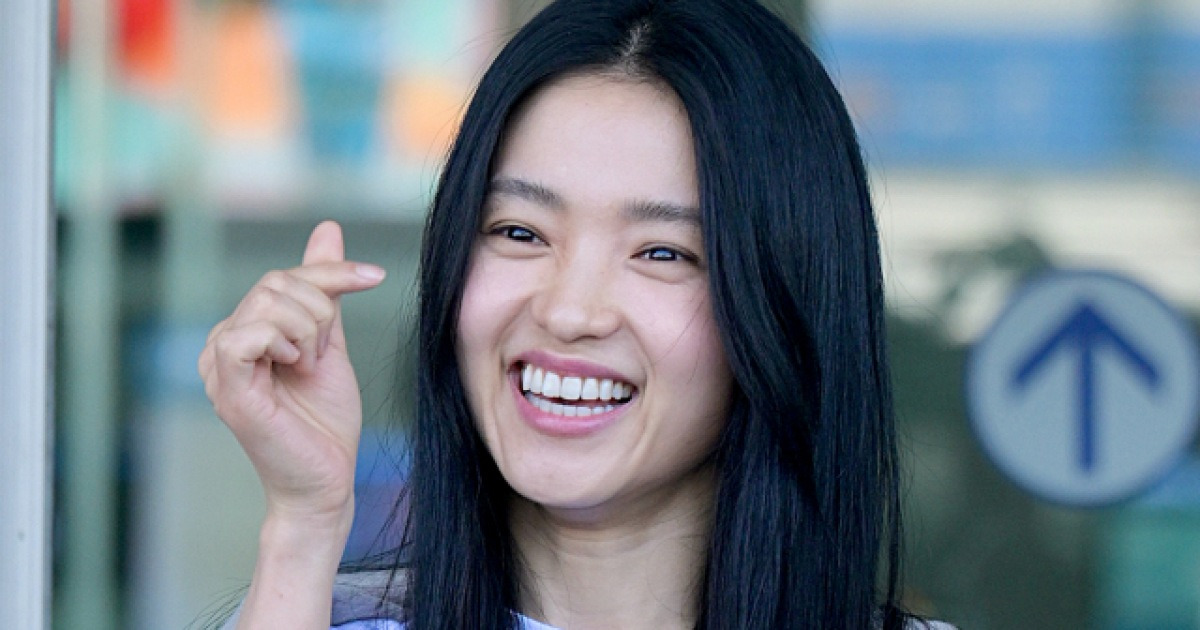 김태리 미소 만발 하트 [se★포토]