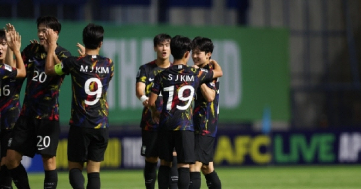 한국, U-17 아시안컵 8강 진출 확정