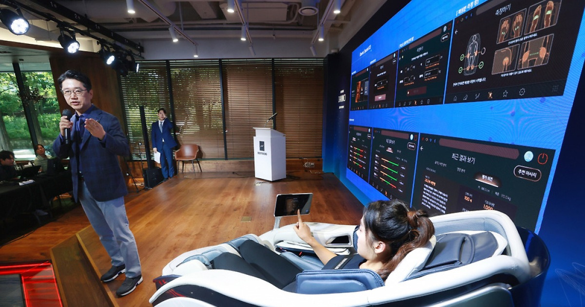 Bodyfriend launches massage chair with body composition analyzer