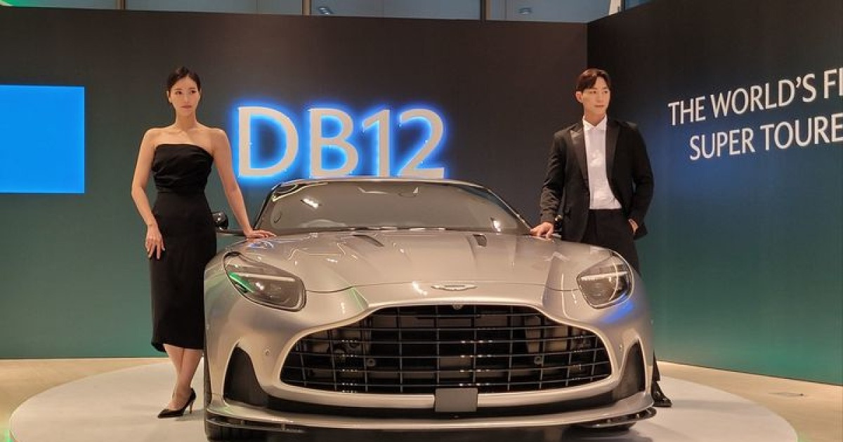 007 스포츠카, 애스턴마틴 'DB12' 판매가가 무려… [현장]