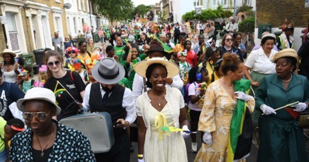 BRITAIN WINDRUSH ANNIVERSARY