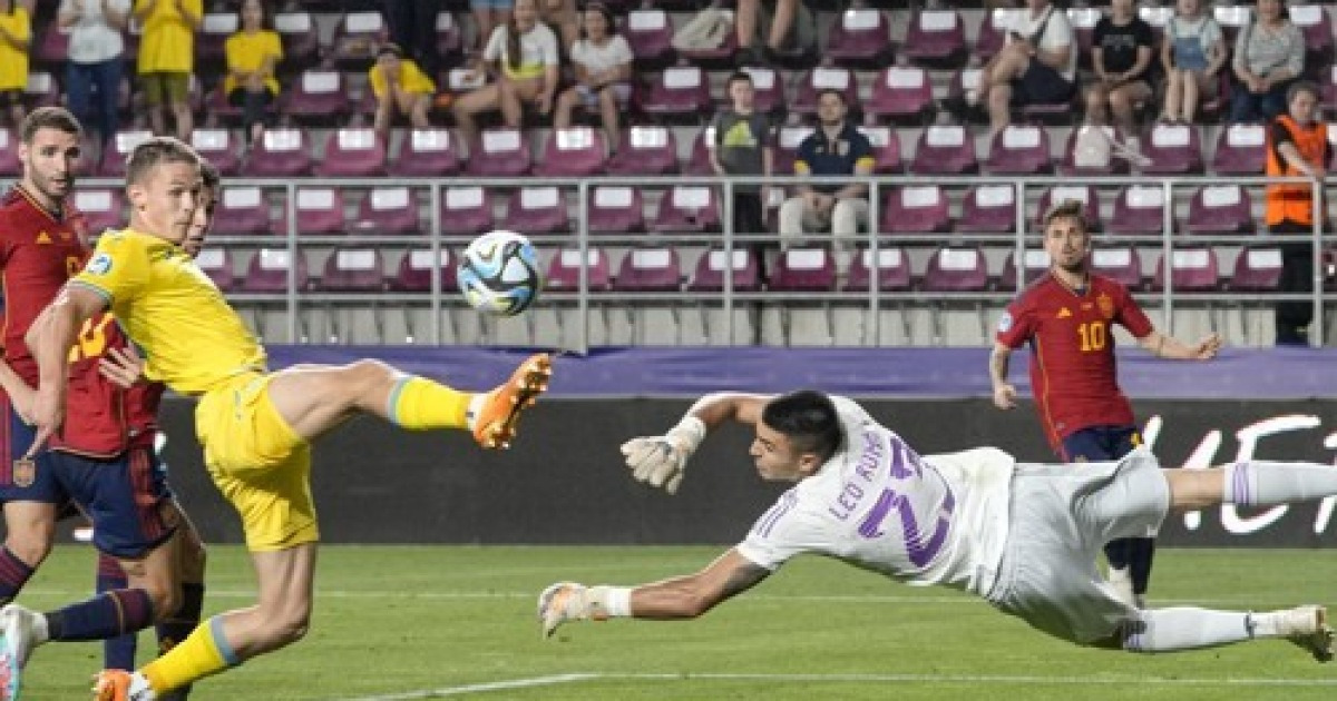 APTOPIX Spain Ukraine U21 Euro 2023