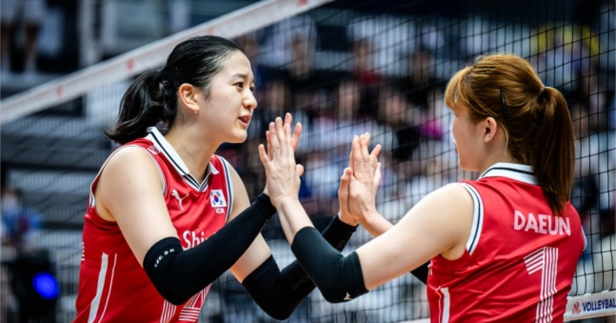 '20점 내기도 버거웠다' 韓 여자배구, VNL 25연패... 도미니카에 셧아웃 패 [수원 현장]