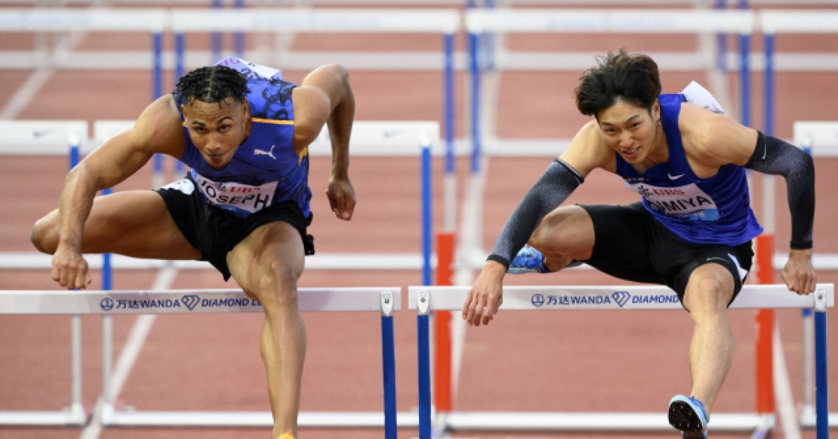 110m 허들 13초 22···日 남자 최초로 다이아몬드리그 우승자 나왔다