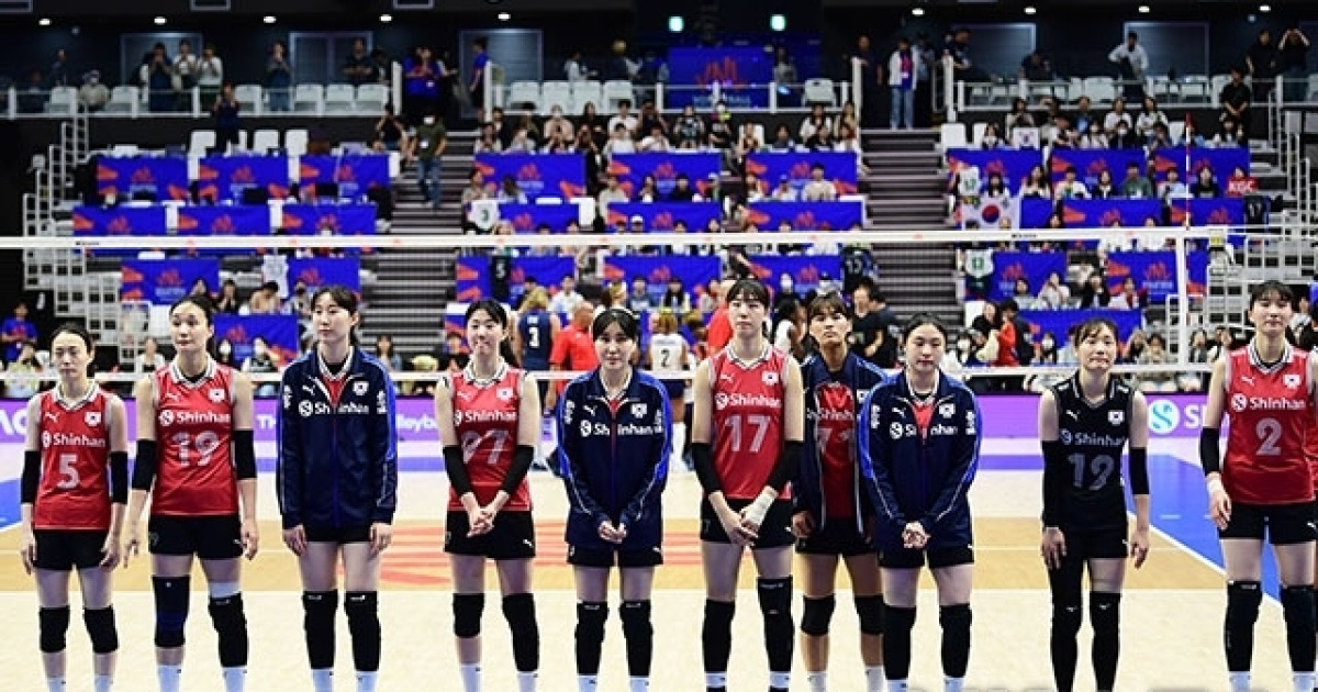 충격의 VNL 27연패→세자르호 승률 3%→FIVB 랭킹 35위 추락…현 위치 확인한 한국 女배구, 반등할 수 있을까