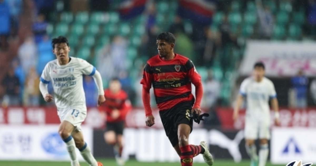 포항 오베르단, K리그1 20R MVP…경남 글레이손, K리그2 19R MVP