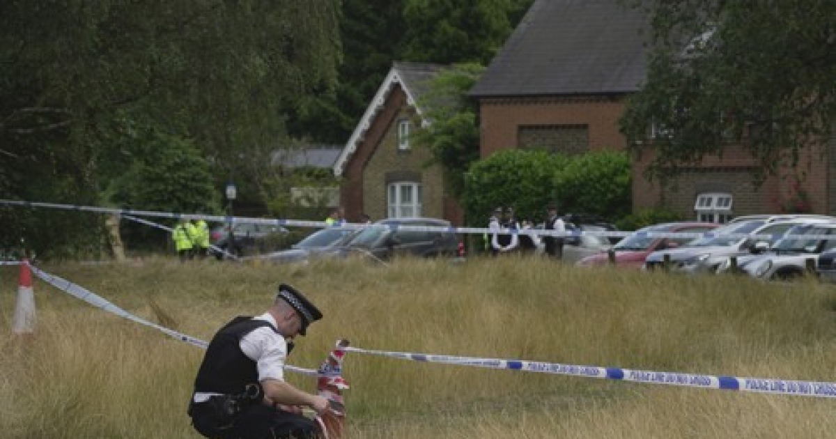 Britain Wimbledon Car Incident