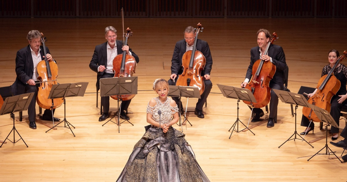 [Photo News] Diva and 12 cello virtuosos