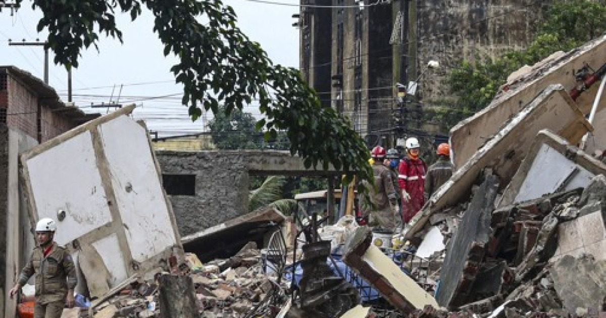 BRAZIL COLLAPSED BUILDING