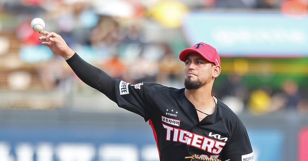 이중 키킹 논란에도 흔들리지 않았다…'6⅓이닝 무4사구 10K' 갸체스의 완벽했던 KBO 데뷔전