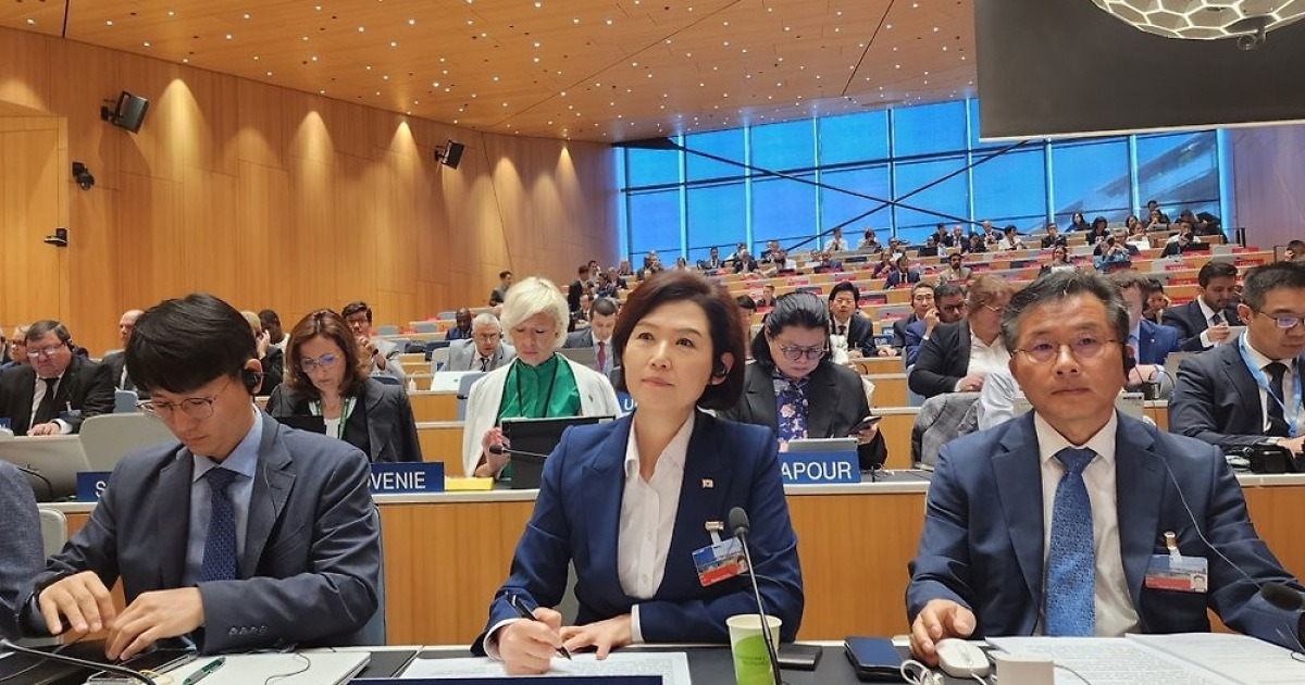 WIPO 총회 참석한 이인실 특허청장