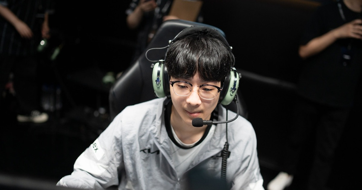 디플러스 기아 10연승 이끈 '루시드' 최용혁, LCK CL 1R MVP