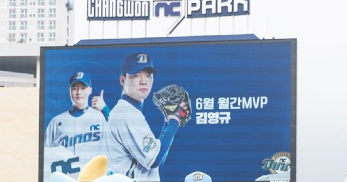 팀 동료와 현장 직원이 뽑은 NC 6월 MVP, '6홀드 ERA 2.13' 김영규& '타율 .348 1홈런 10타점' 서호철 선정