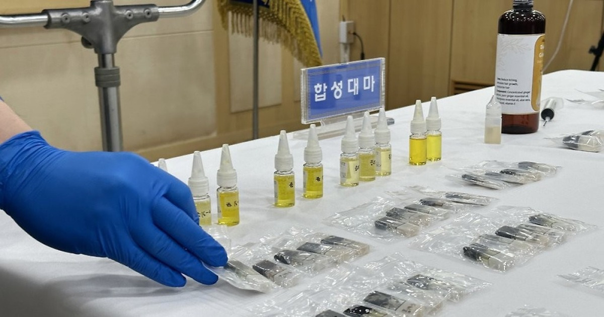 신종 합성대마 'MDMB-INACA', 임시마약류 지정