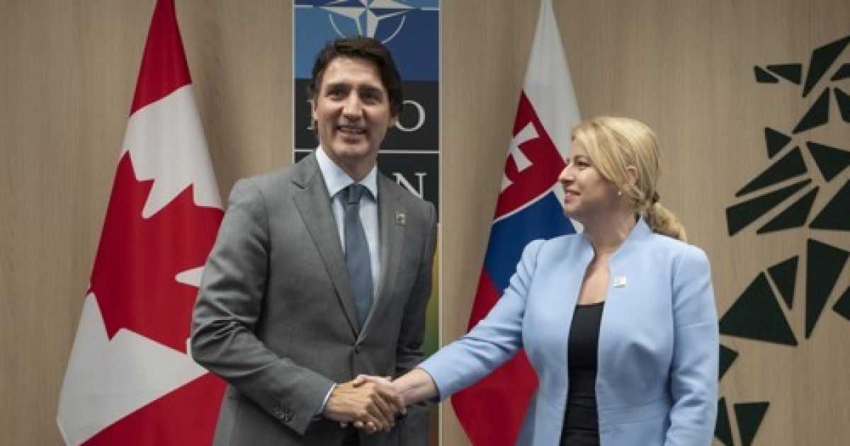 NATO Summit Trudeau