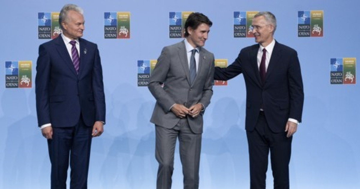 NATO Summit Trudeau