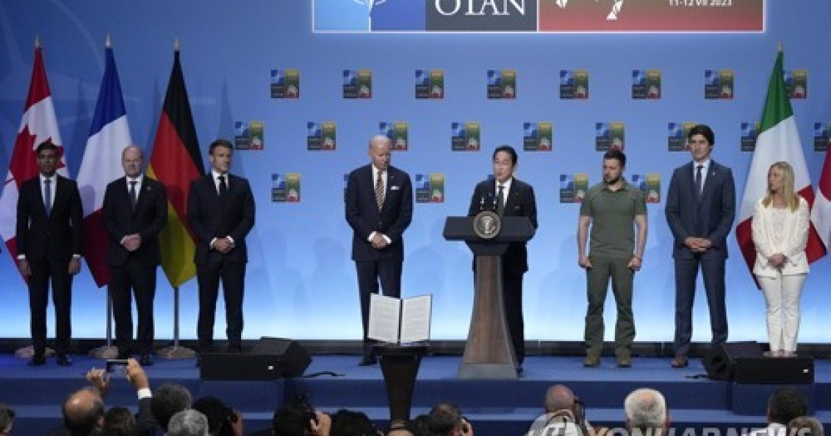 Lithuania NATO Summit G7