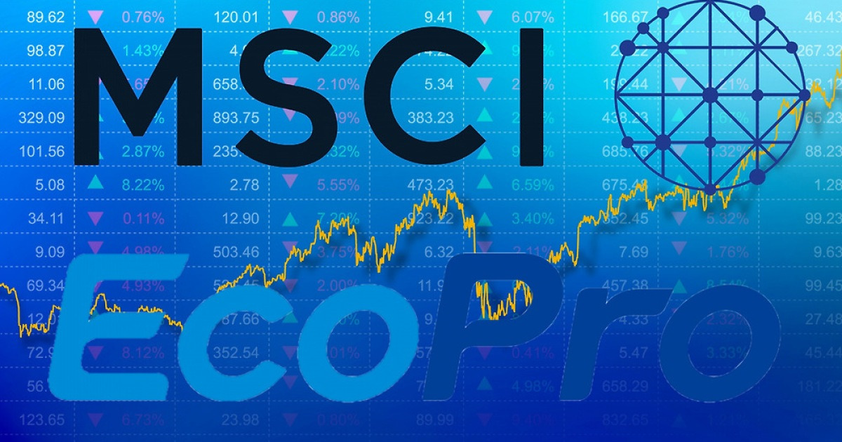 “시총 급증 에코프로, 8월 MSCI 지수 안정 편입” [투자360]