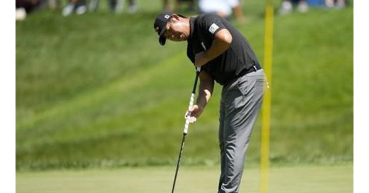 '코스레코드 타이' 안병훈, PGA 스코틀랜드 오픈 1R 단독 선두